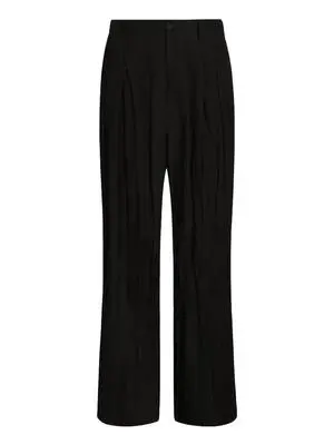 Dolce & Gabbana Cotton Trousers - Black