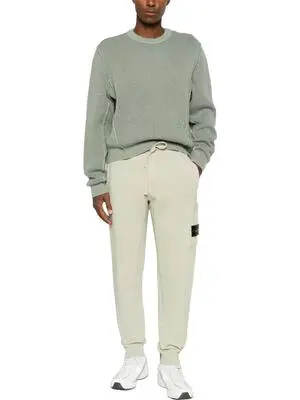 Stone Island Logo-patch Track Pants - Neutrals