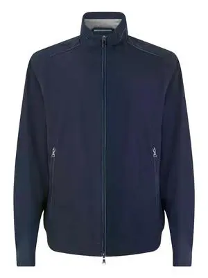 Paul & Shark Zip-up High-neck Jacket - Blue