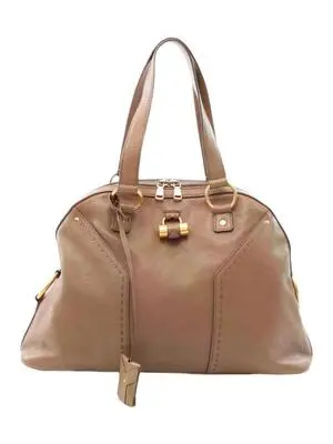 Saint Laurent 2000s Muse Handbag - Brown