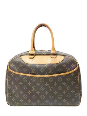 LOUIS VUITTON Monogram Canvas Deauville Tote Bag - Brown