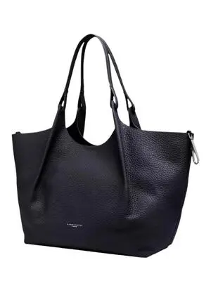 GIANNI CHIARINI Dua Grained-leather Tote Bag - Blue