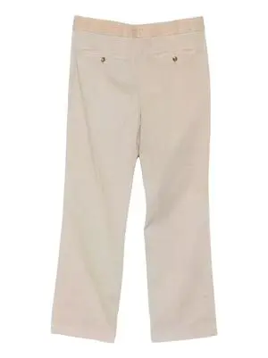 JAMES PERSE James Perse Slub Cotton Utility Pants With Drawstring Waist Brown