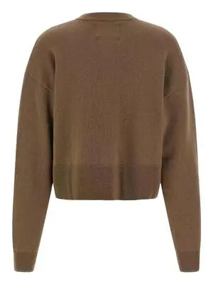 Extreme Cashmere N°170 Chou Cropped Cardigan - Brown