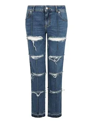 Alexander McQueen Straight-leg Jeans - Blue