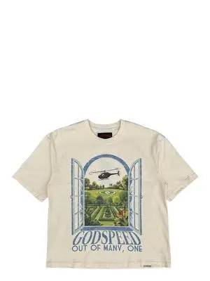 GODSPEED Helipad Dreams T-shirt 'bone - Cream