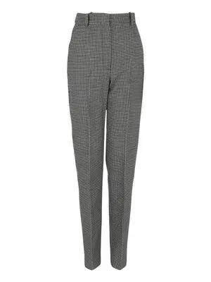 ALEXANDER MCQUEEN Alexander McQueen Houndstooth Wool Pants