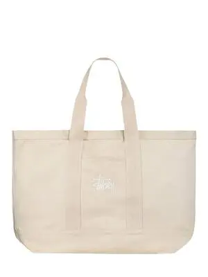 STÜSSY Ripstop Overlay Extra Large Tote Bag 'natural'