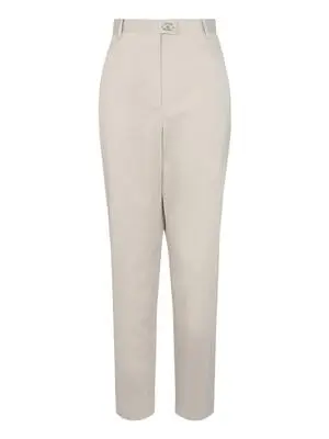 FERRAGAMO Tailored Cotton-blend Trouser - Grey