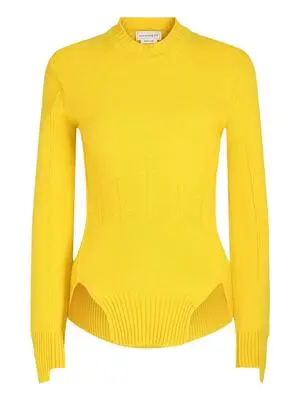 ALEXANDER MCQUEEN Alexander McQueen Corset Stitched Sweater