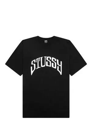 StÜssy Arched Pigment Dyed T-shirt - Black