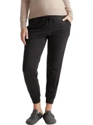 QUINCE Quince Tencel Jersey Maternity Lounge Joggers