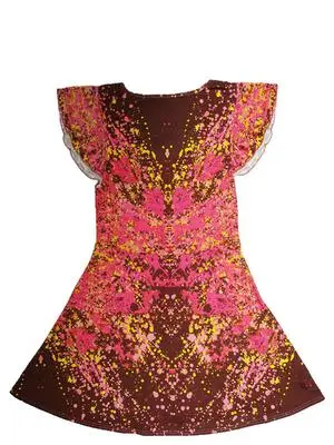 TRAMP IN DISGUISE Eruption Dress - Pink