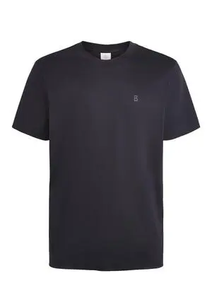 Bogner Cotton Logo Ryan T-shirt - Navy