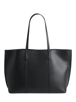 Tory Burch Leather Perry Tote Bag - Black
