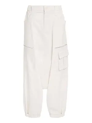 ISSEY MIYAKE Issey Miyake Grainy Cargo Trousers
