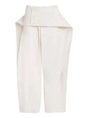 Issey Miyake Wide-leg Tailored Trousers - Neutral