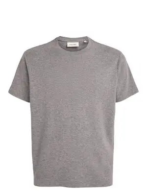FRAME Cotton Duo Fold T-shirt - Grey