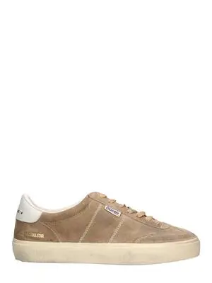 GOLDEN GOOSE Suede Soul Star Sneakers - Beige