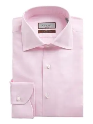 CANALI Cotton Textured Shirt