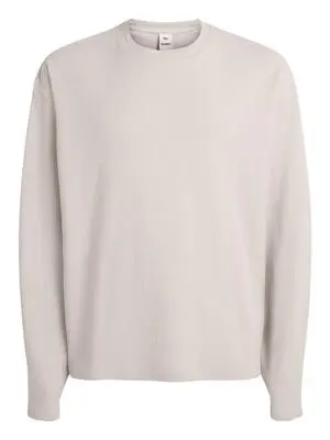 WON HUNDRED Cotton Steven Long-sleeve T-shirt - Blue