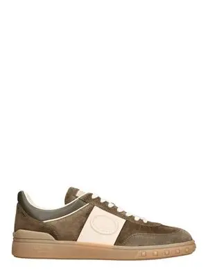 Valentino Garavani Suede Upvillage Low-top Sneakers - Brown