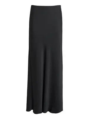 Fabiana Filippi Satin Maxi Skirt - Grey