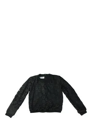 TRAMP IN DISGUISE Linne Lace Jumper - Black