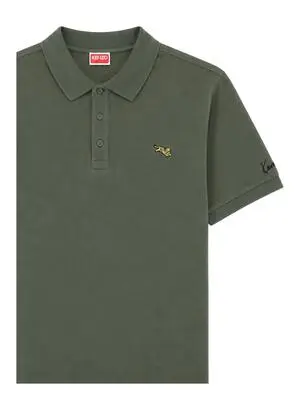 Kenzo Cotton Polo Shirt - Brown