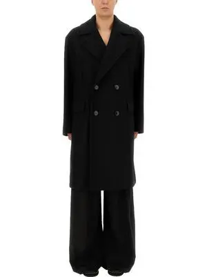 Dries Van Noten Wool & Polyamide Tailored Jacket - Black