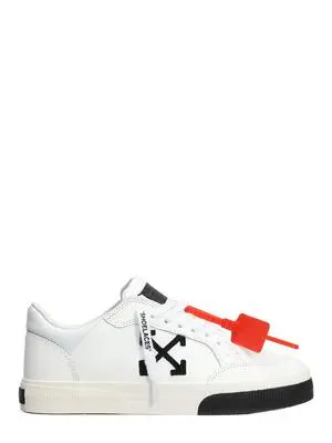 Off-White Low Vulcanized Sneakers - Whiteblack