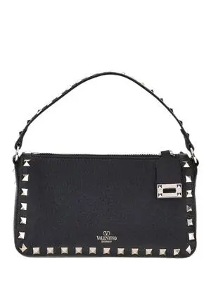 VALENTINO Valentino Rockstud Leather Shoulder Handbag
