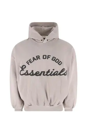 Fear Of God Graphic Pullover Hoodie - Grey