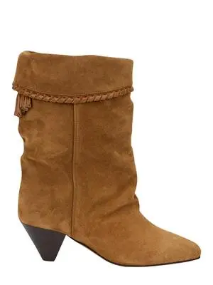 ISABEL MARANT ÉTOILE ISABEL MARANT Suede Cone Heel Boots