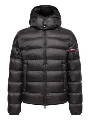 MONCLER MONCLER Quilted Nylon Down Puffer Coat With Detachable Hood