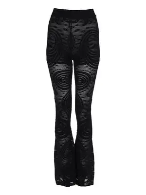 ETRO Etro Sheer Lace Flared Pants