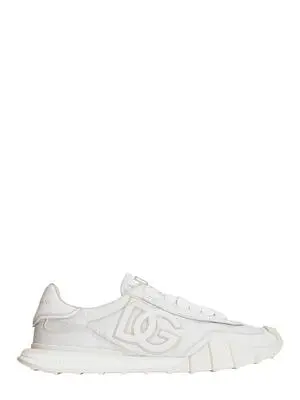 Dolce & Gabbana DOLCE & GABBANA Logo Detail Low-Top Sneakers Grey