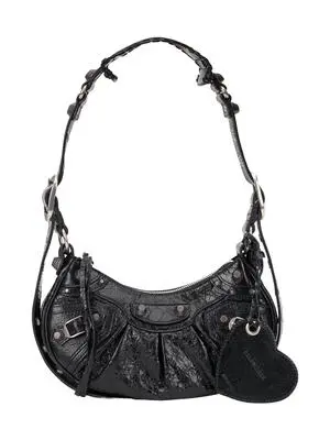 Balenciaga Le Cagole Mini Shoulder Handbag - Black