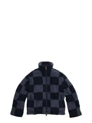 Canada Goose Soren Checkered Fleece Full Zip - Dusk Blue Check