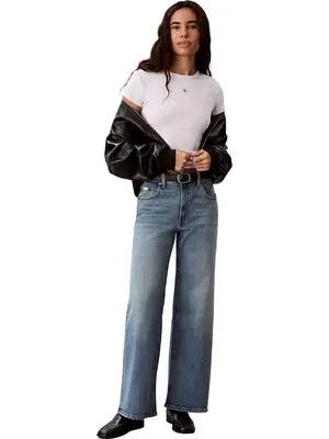 CALVIN KLEIN Calvin Klein Ultra High Rise Wide Leg Jeans