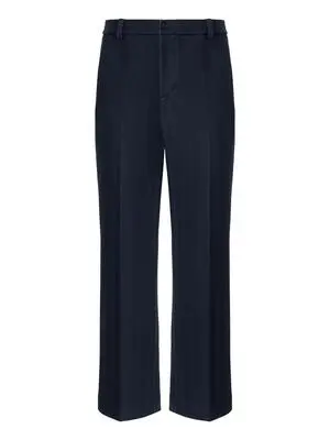 MISSONI Missoni Tone-on-Tone Chevron Cotton And Viscose Trousers
