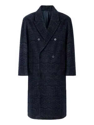 Missoni Double-breasted Coat - Blue