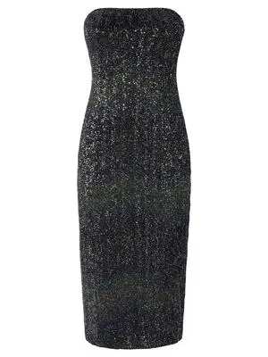 Missoni Strapless Sequined Long Dress - Multicoloured