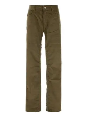 Etro Army Stretch Corduroy Pants - Green