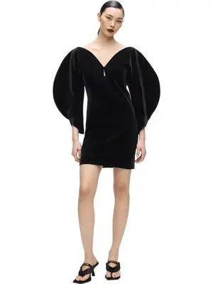 Karl Lagerfeld Kl Studio Cocoon Dress - Black