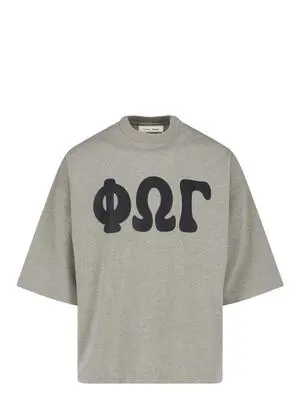 Fear Of God T-shirt "merch" Gray