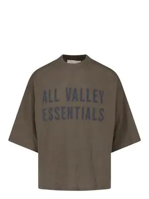 Fear Of God T-shirt "merch" Green