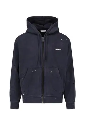 Carhartt Work In Progress Hooded Painter Sweatshirt - Black