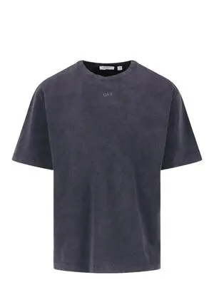 Off-White T-shirt "swimming Face - Black