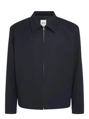 Sandro Lightweight Zip Jacket - Blue